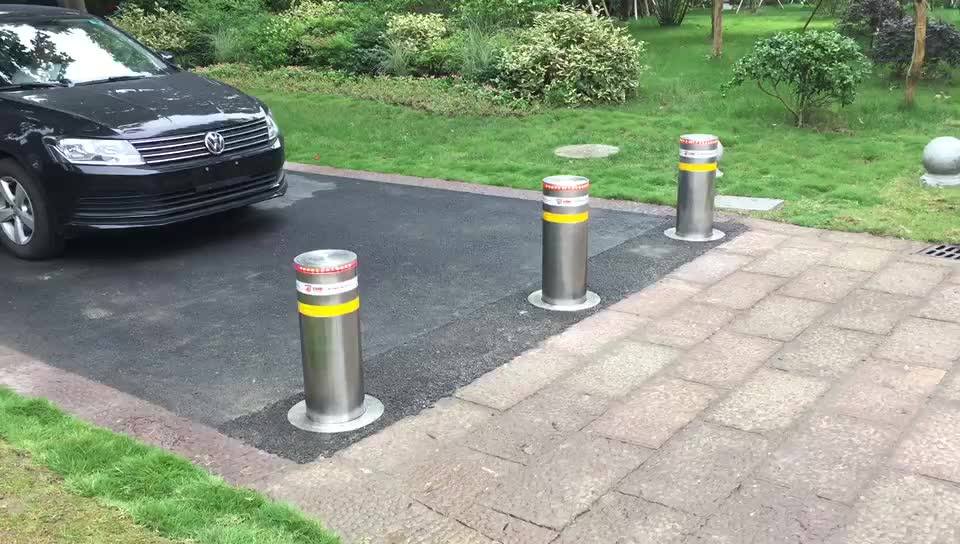 Automatic Bollards 2019 Hot Sale Automatic Electrical Rising Bollard ...
