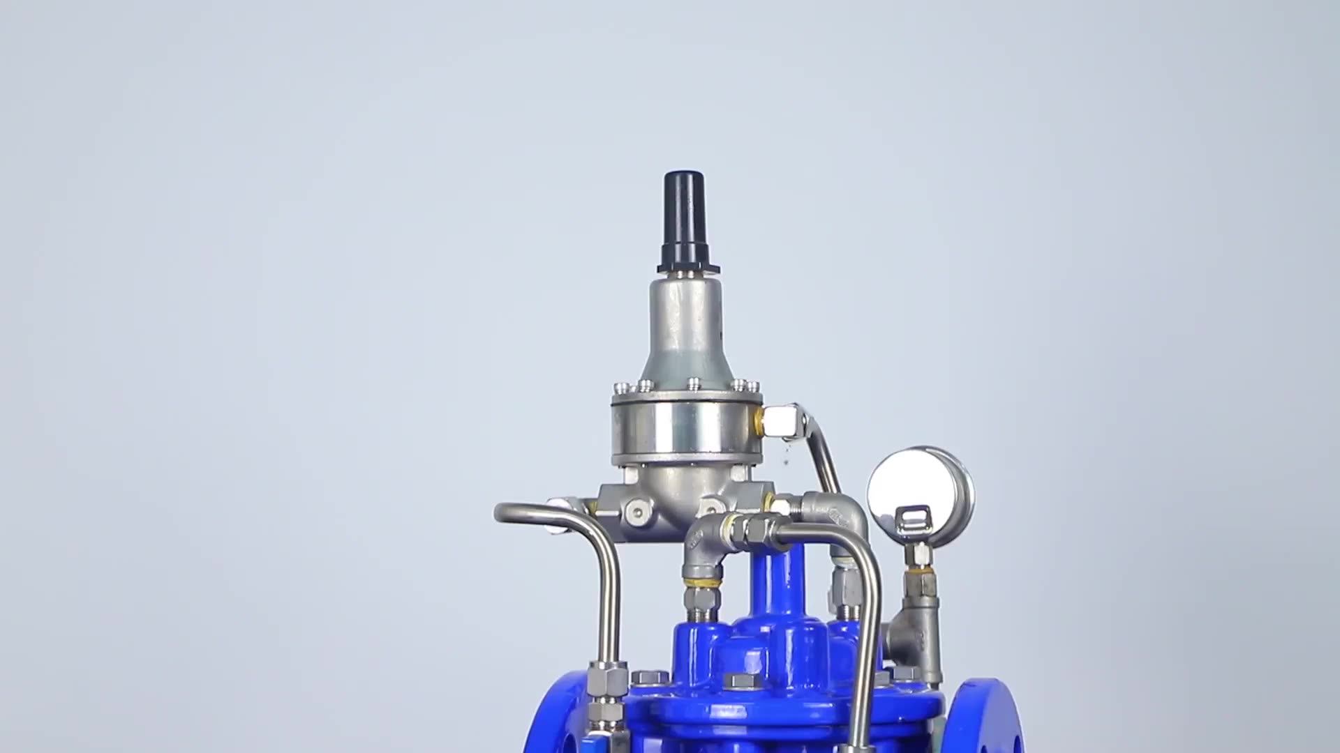 High Sensitivity Electric Adjustable Control Valve Water Reducing ...