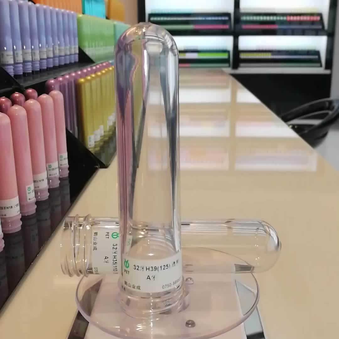 100% Virgin Pet Resin 25g 33mm Preform For Cosmetic / Mineral Water ...