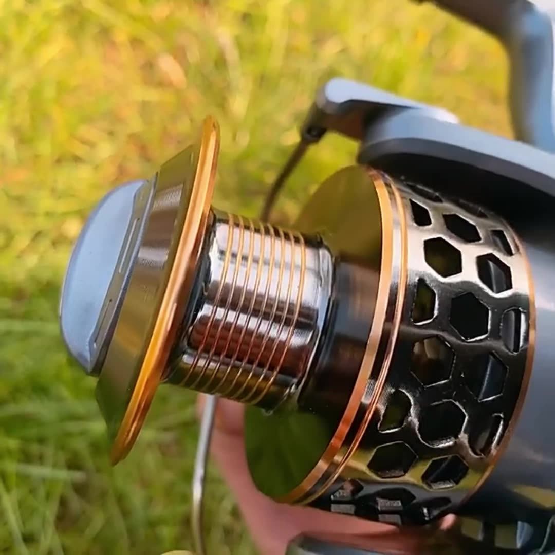 High Quality Spinning Fishing Reel Dr2000-7000 Rotating Spool Full ...