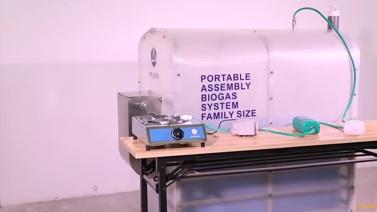 Puxin Small Home Biodigester: Compact Biogas Solution