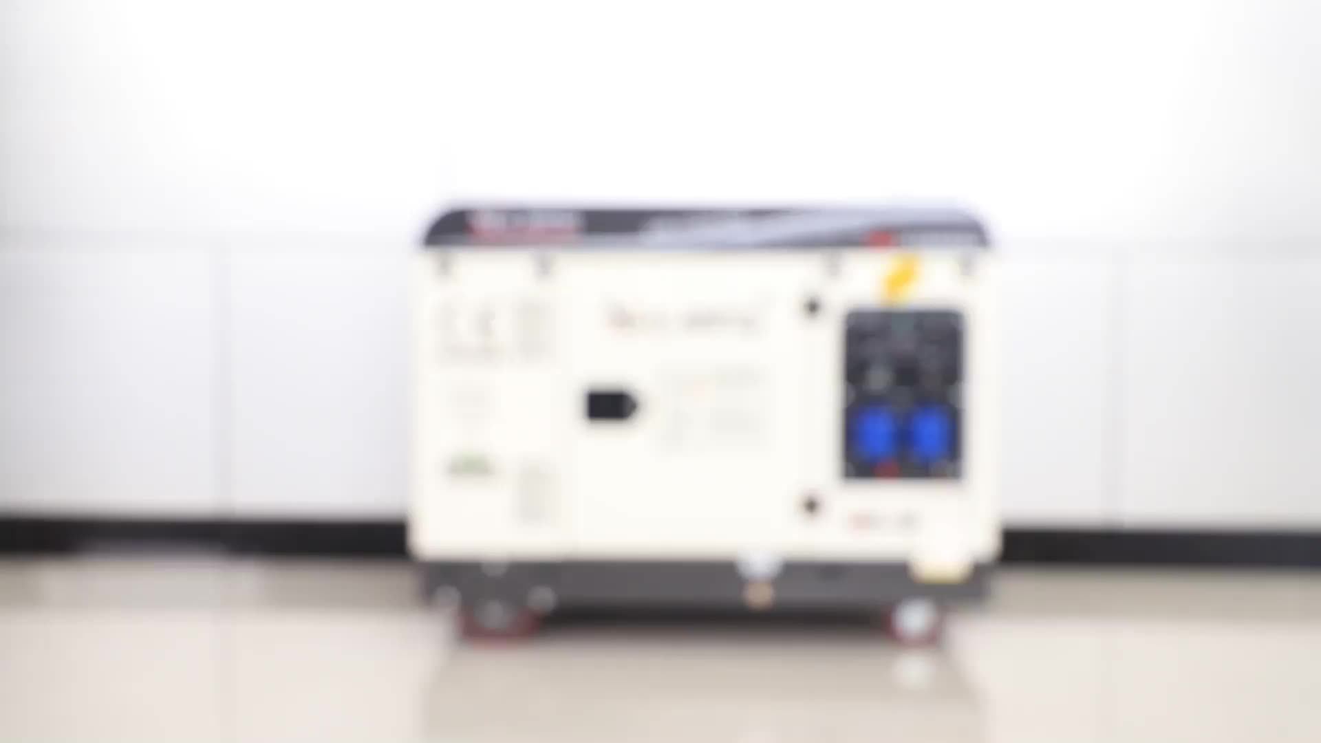 Portable Model 3 Phase Diesel Generator Main Power 10kw - Buy Power ...