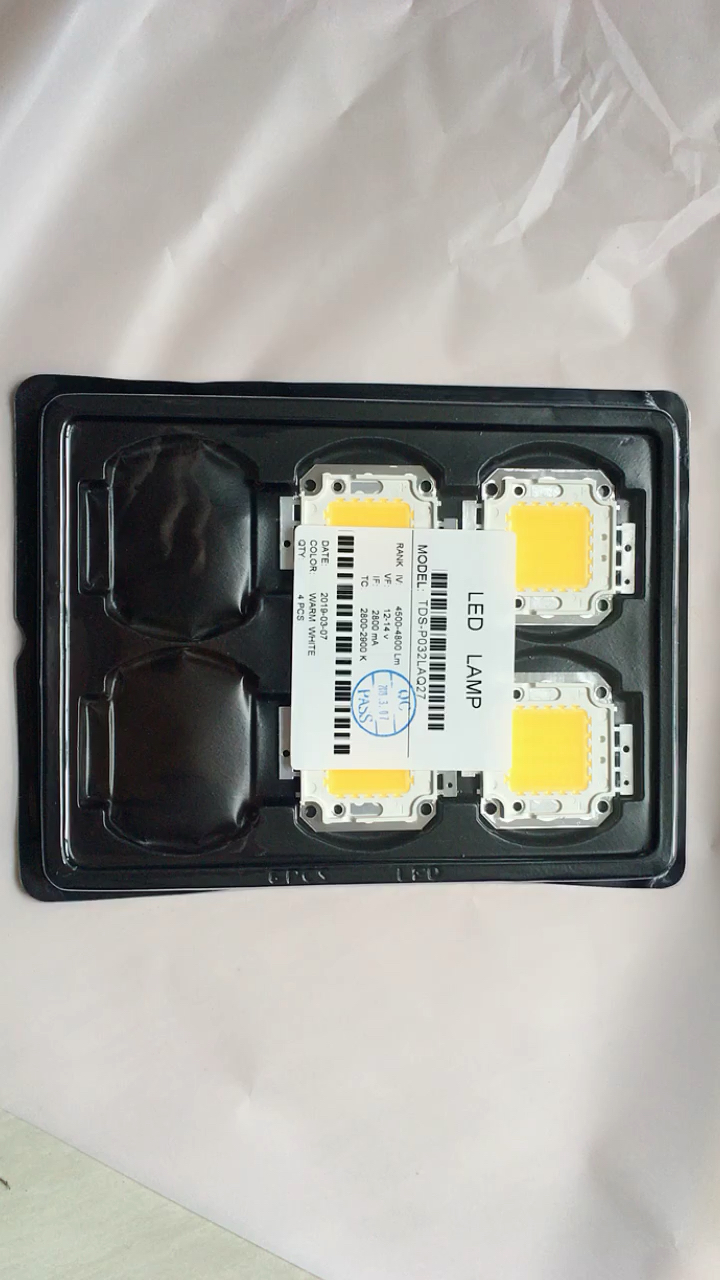 6000k Pure White 12v 24v 30w 50w 60w 80w High Power Led Chip Epistar ...