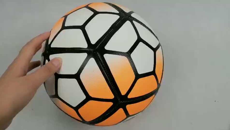 Hand Stich Soccer Ball Official Size 5 Football Ball Pu Slip-resistant ...
