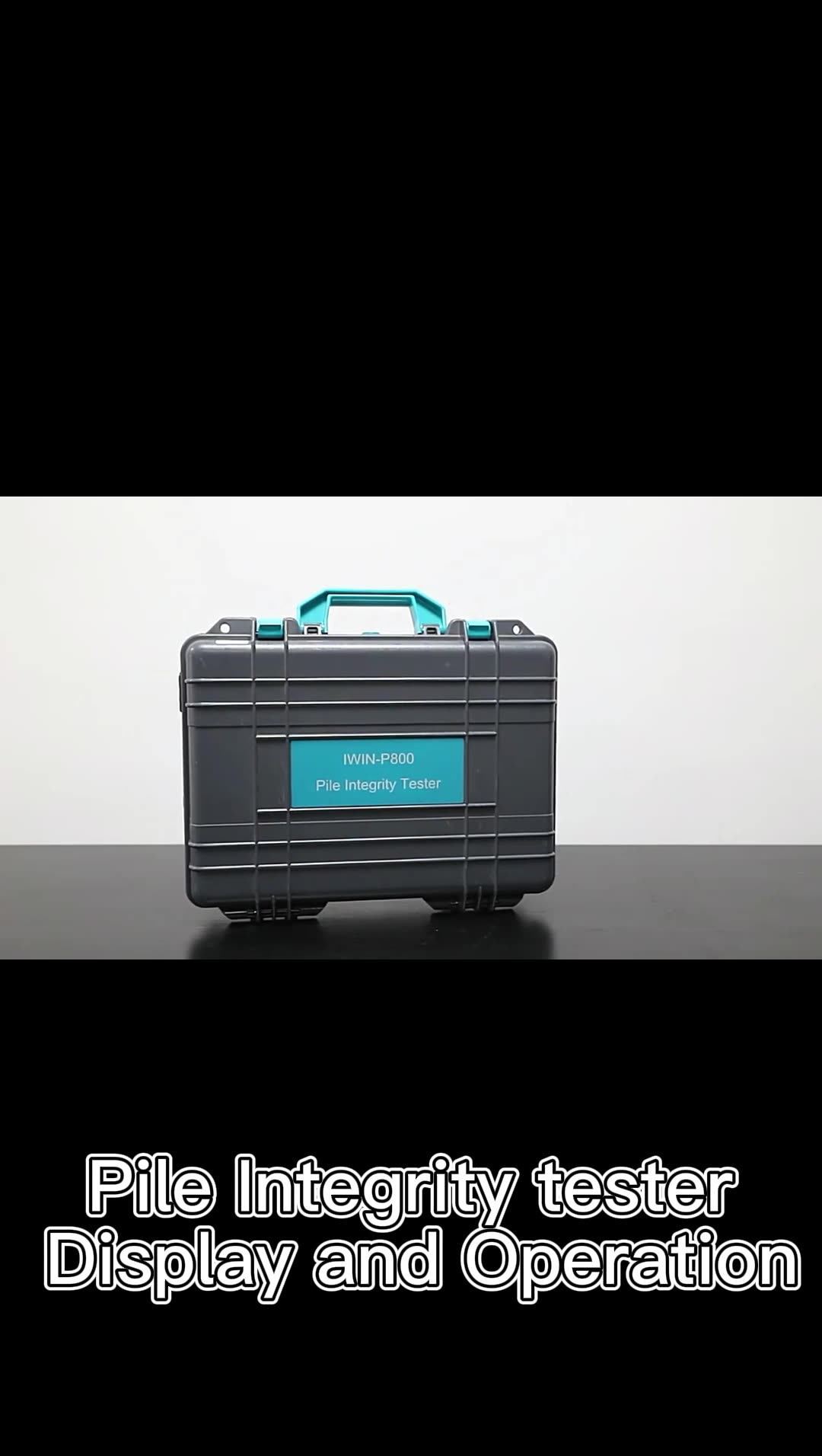 Pile Integrity Testing Machine Testing Equipment Intelligent Sonic ...