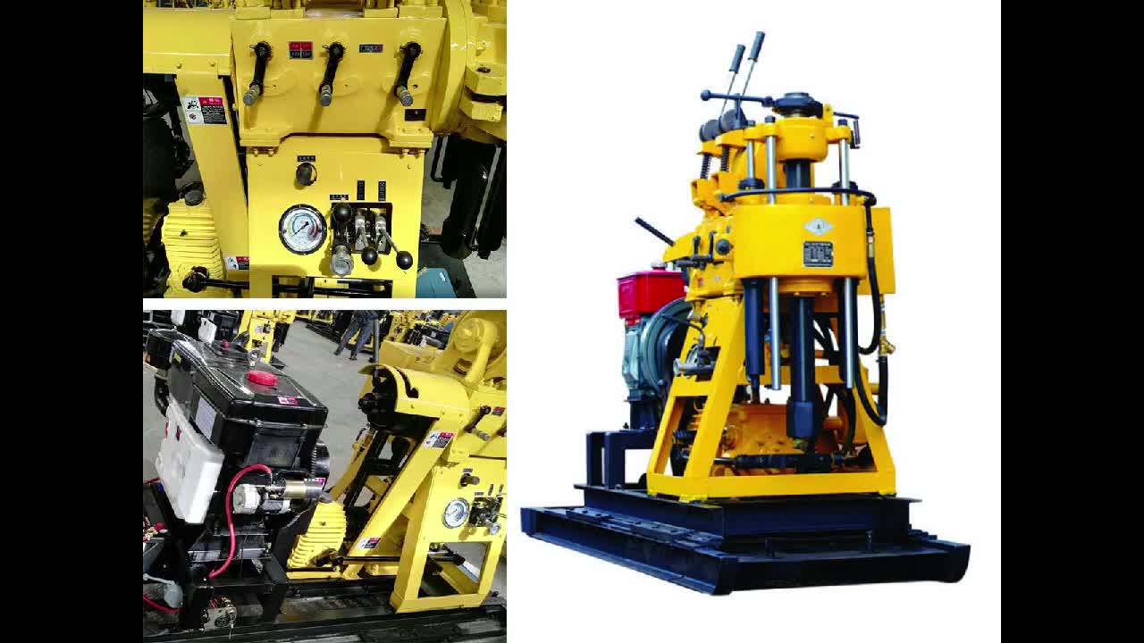 100m Deep Hole Horizontal Vertical Drill Rig Water Well Drilling ...