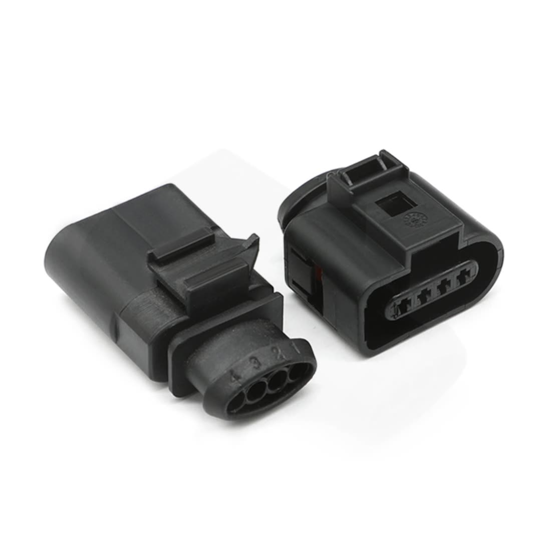 1K0973804 大众传感器插头4P汽车接插件防水连接器接头 1J0973704-阿里巴巴