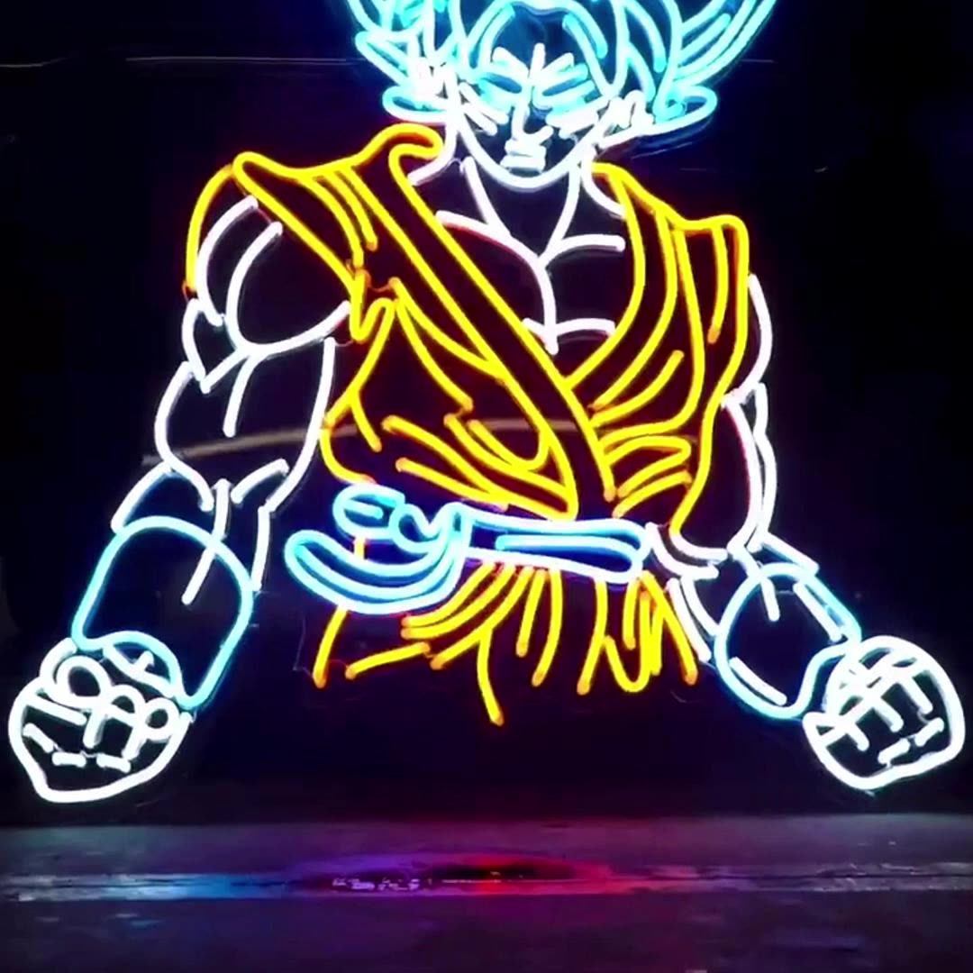 Led Neon Sign Anime Squirtle Neon Sign Indoor Home Wall Game Room ...