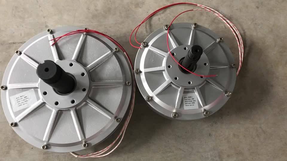 Inner Rotor 3kw Coreless Axial Flux Motor Pmg Permanent Magnet ...