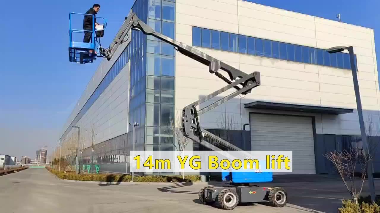 Lifting Equipment 14m Work Platform Hydraulic Lift 20 Meter Articulated ...