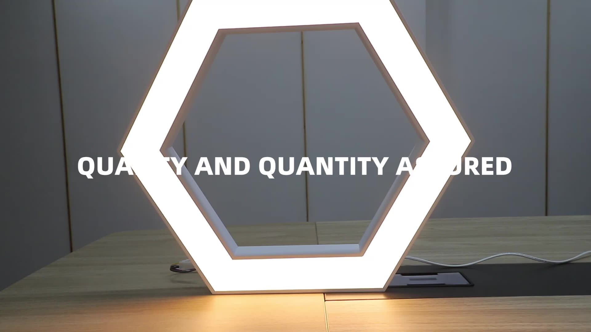 Linear Hanging Lamp Ceiling Suspending Installation Rgb Dimmable 20w ...