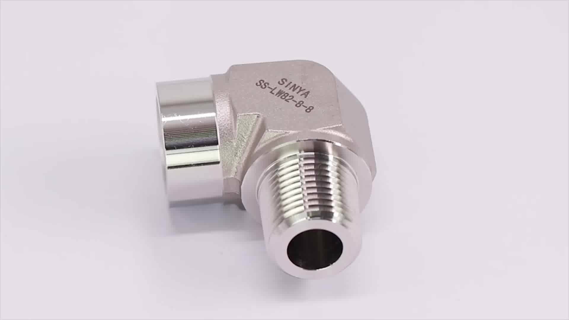 Instrumentation Tube Fitting Pipe Fittings Street Elbow Stainless Steel ...