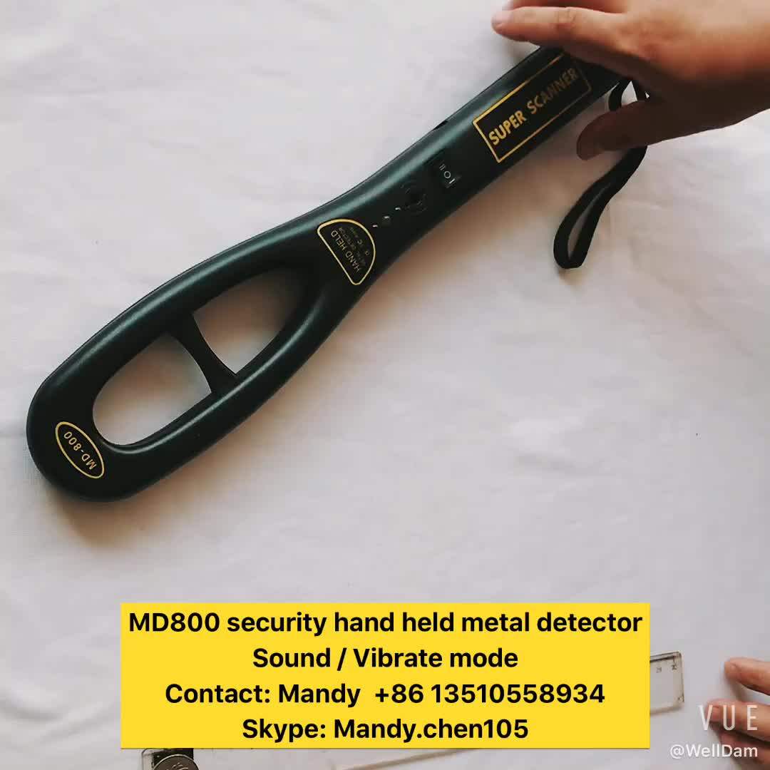 Md800 / Esh-10 / Terascan Mini Hand-held Metal Detector 3d Body Scanner ...