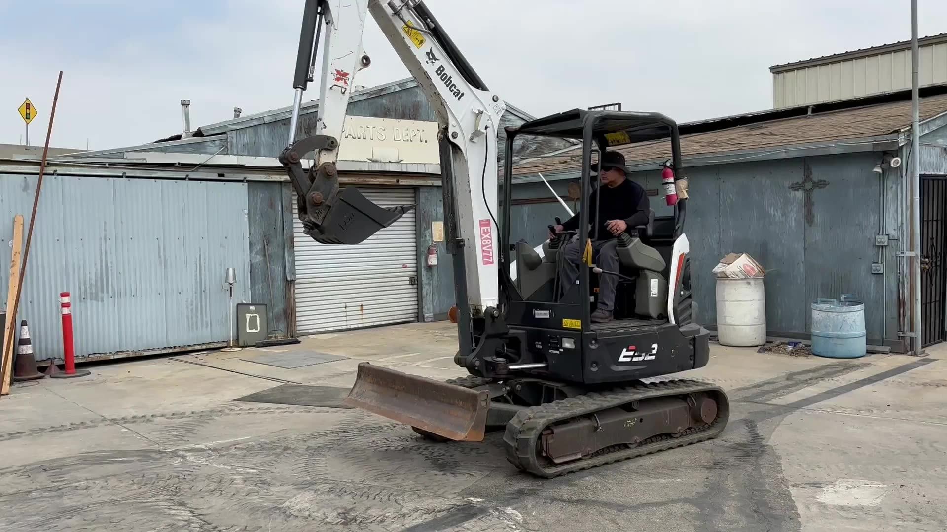 Mini High Power 2018 Bobcat E32i Multifunctional Excavator Hydraulic ...