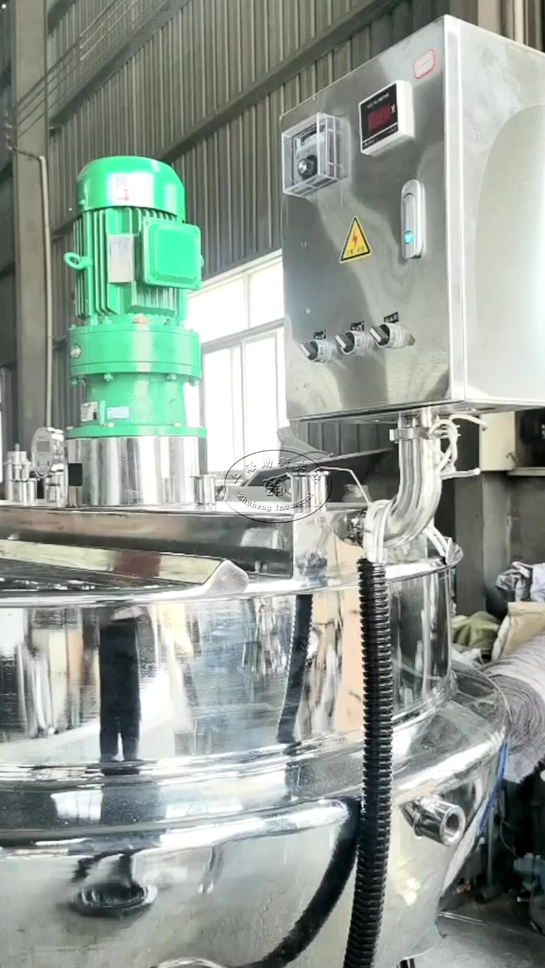 100 Litre 500l Gas Electric Heating Tilting Cooking Mixer Pot Ss316 ...