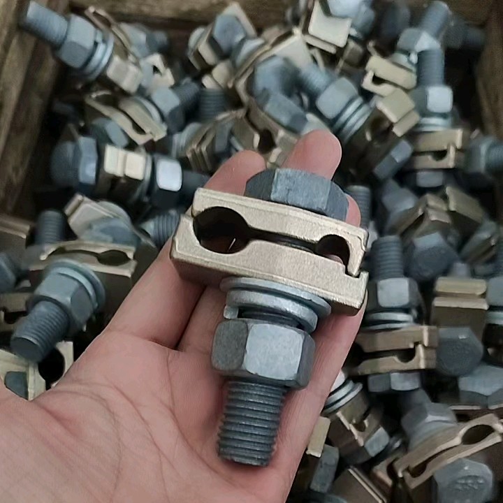 Anti Corrosion Lightning Protection System Grounding Clamp Electrical ...