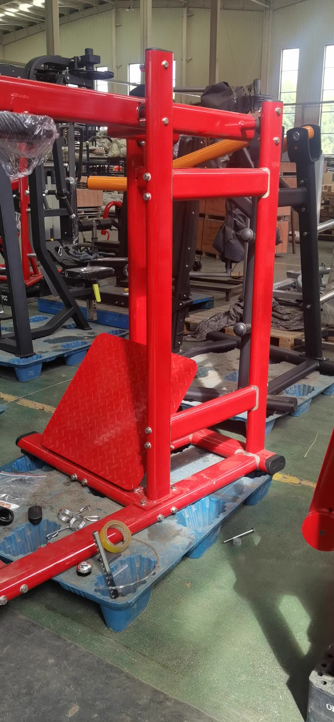 Pendulum Squat Machine Plate Loaded Shark Squat Power Squat Workout Leg ...