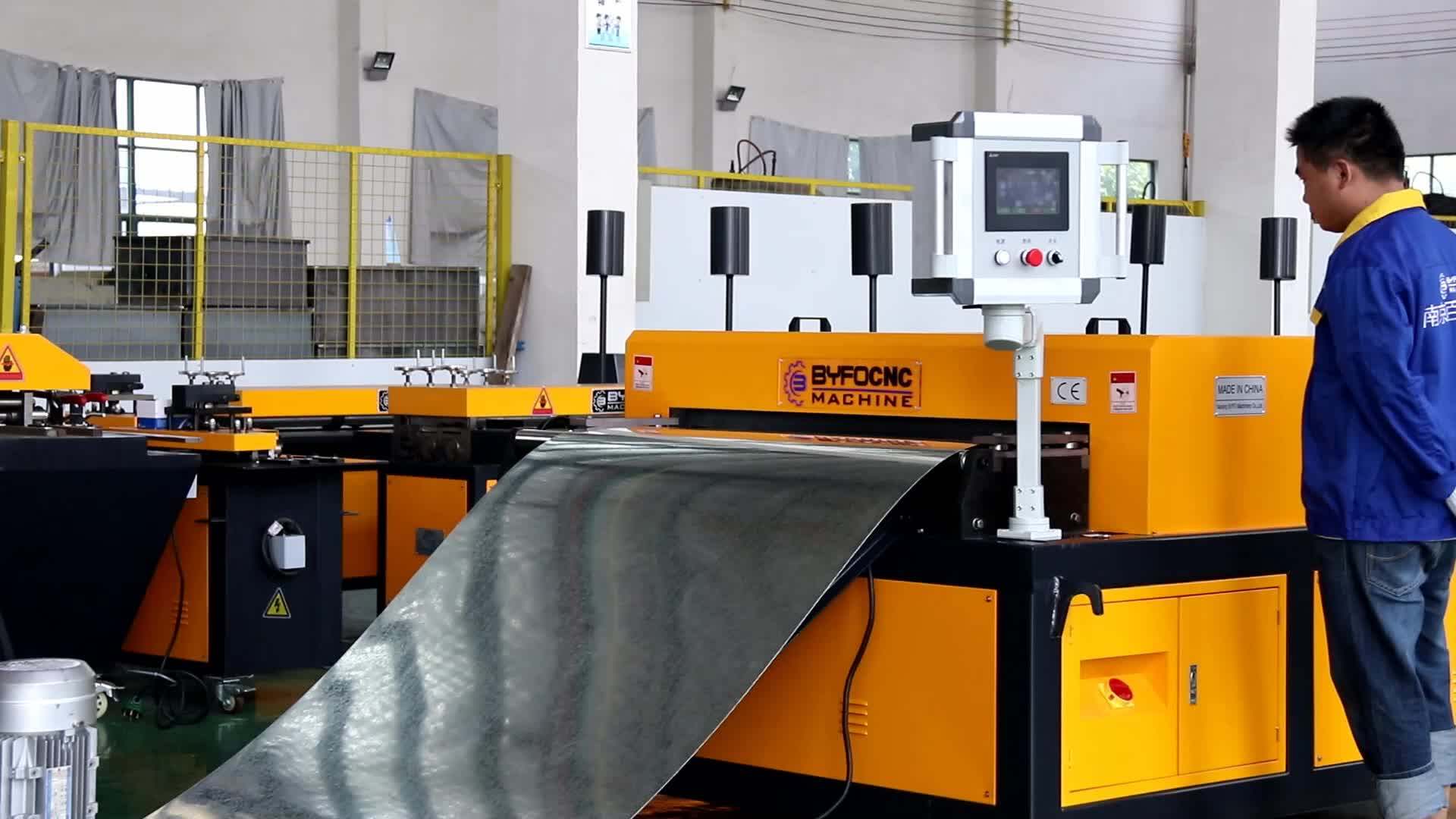 China Byfo Hvac Duct Machine - Buy Duct Machine,Hvac Duct Machine,China ...