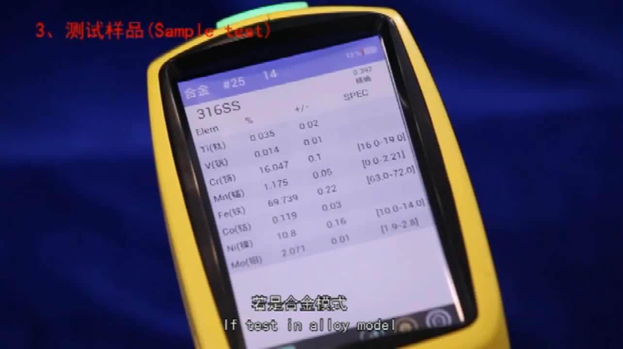 Xrf Analyzer Price Handheld Xrf Spectrometer For Metal Soil Gold Ore ...