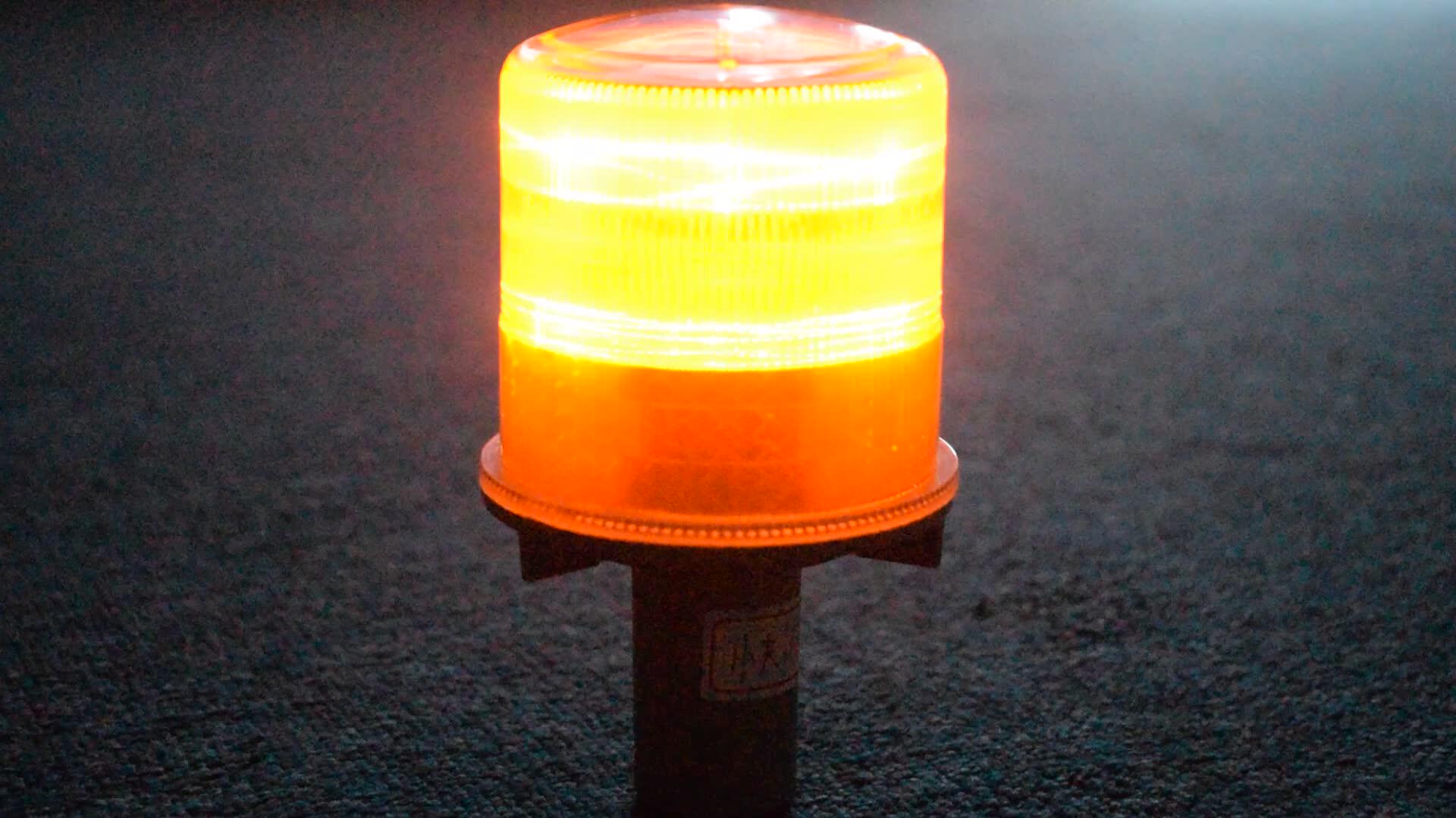 Solar Smart Warning Led Barrier Traffic Cone Beacon Blinker Light - Buy ...