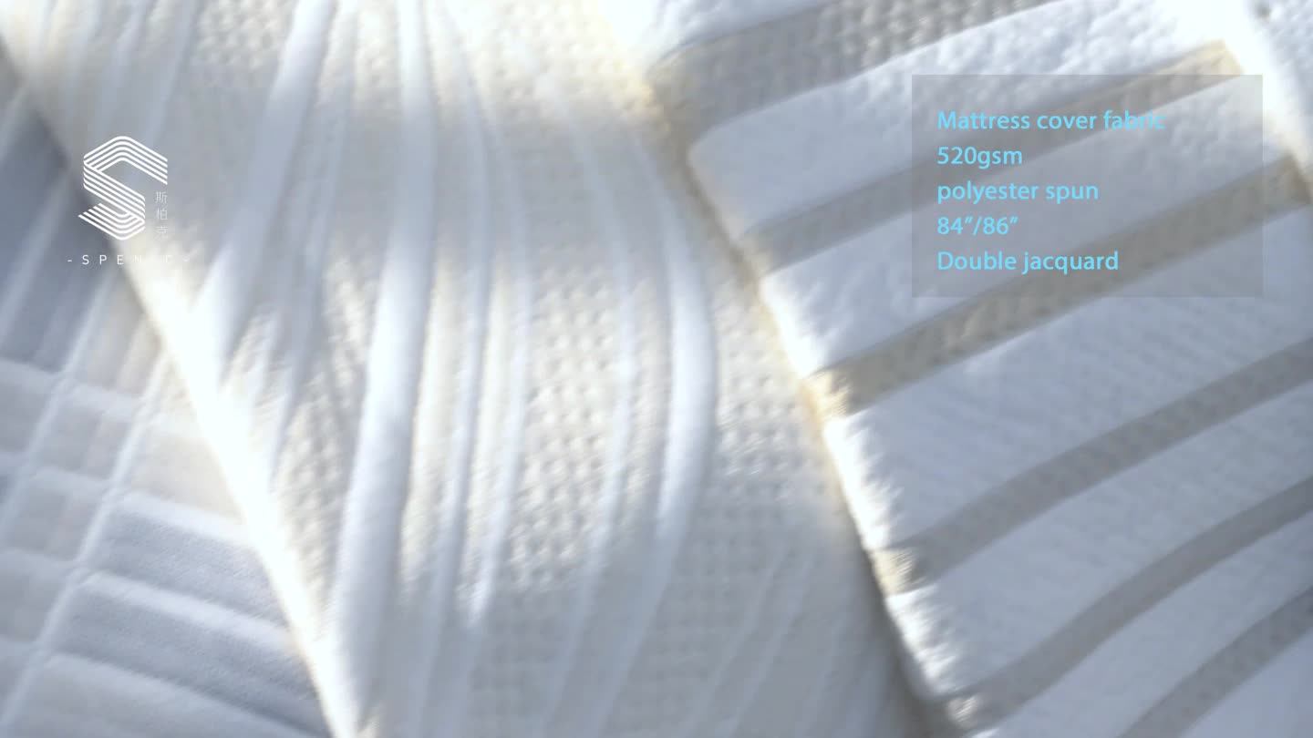 Mattresses Ticking Fabric 100 Polyester Knitted Mattress Fabric - Buy ...