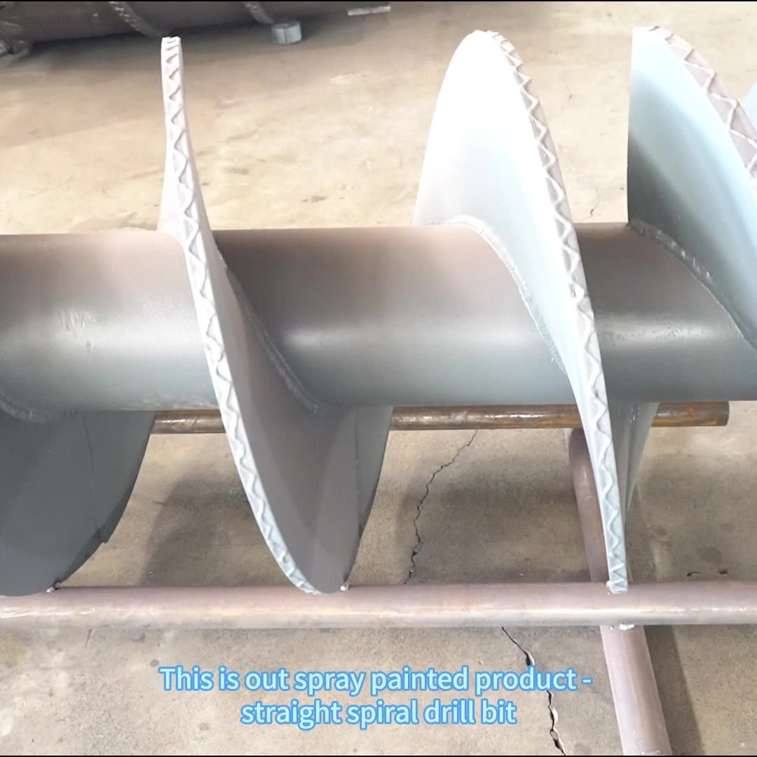 Piling Rotary Tools Drilling Rig Soil Earth Auger Bucket Rock Flight ...