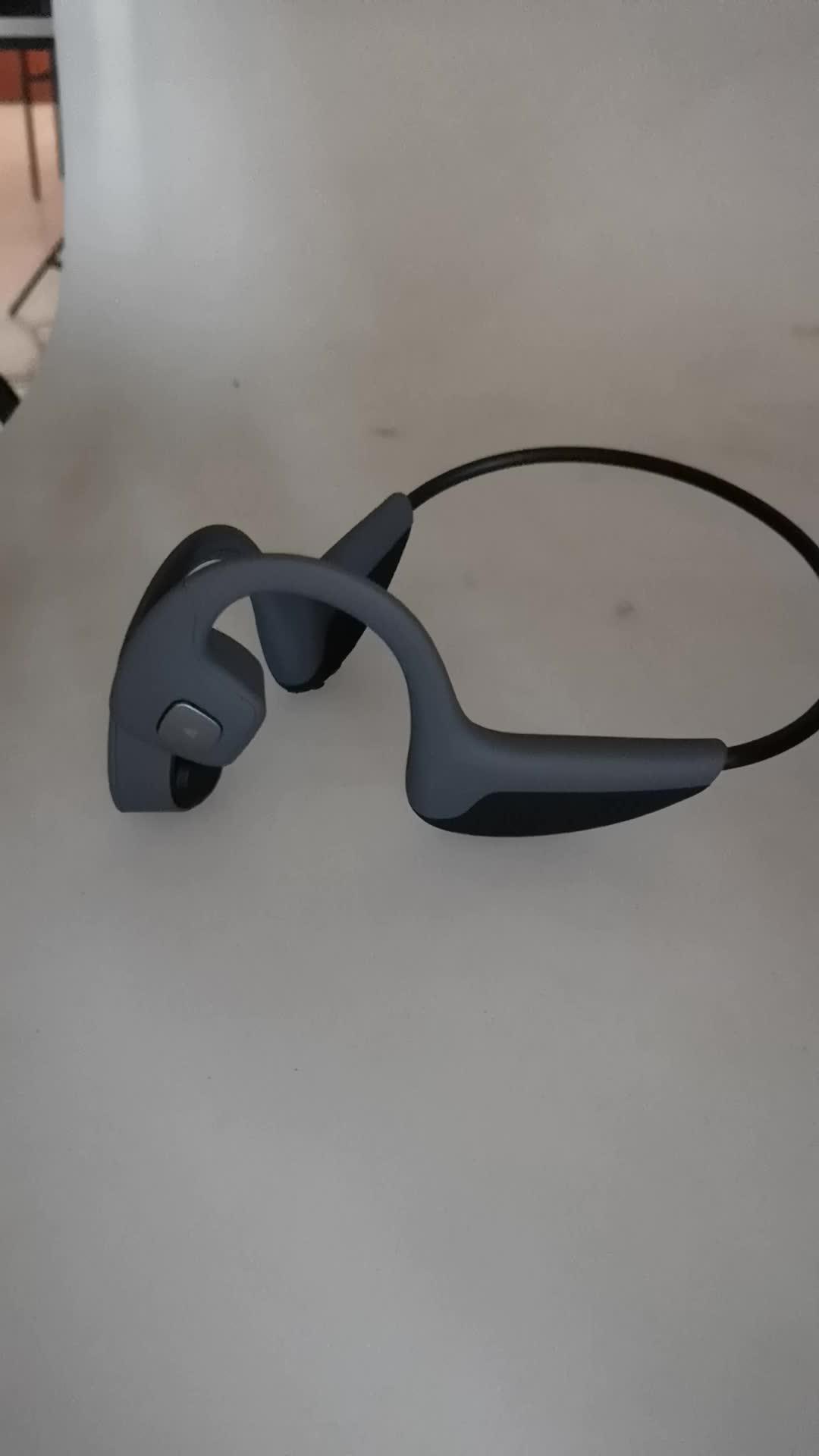 New Wireless Open Ear Bone Conduction Headphone Blue Tooth 5.0 Sport ...