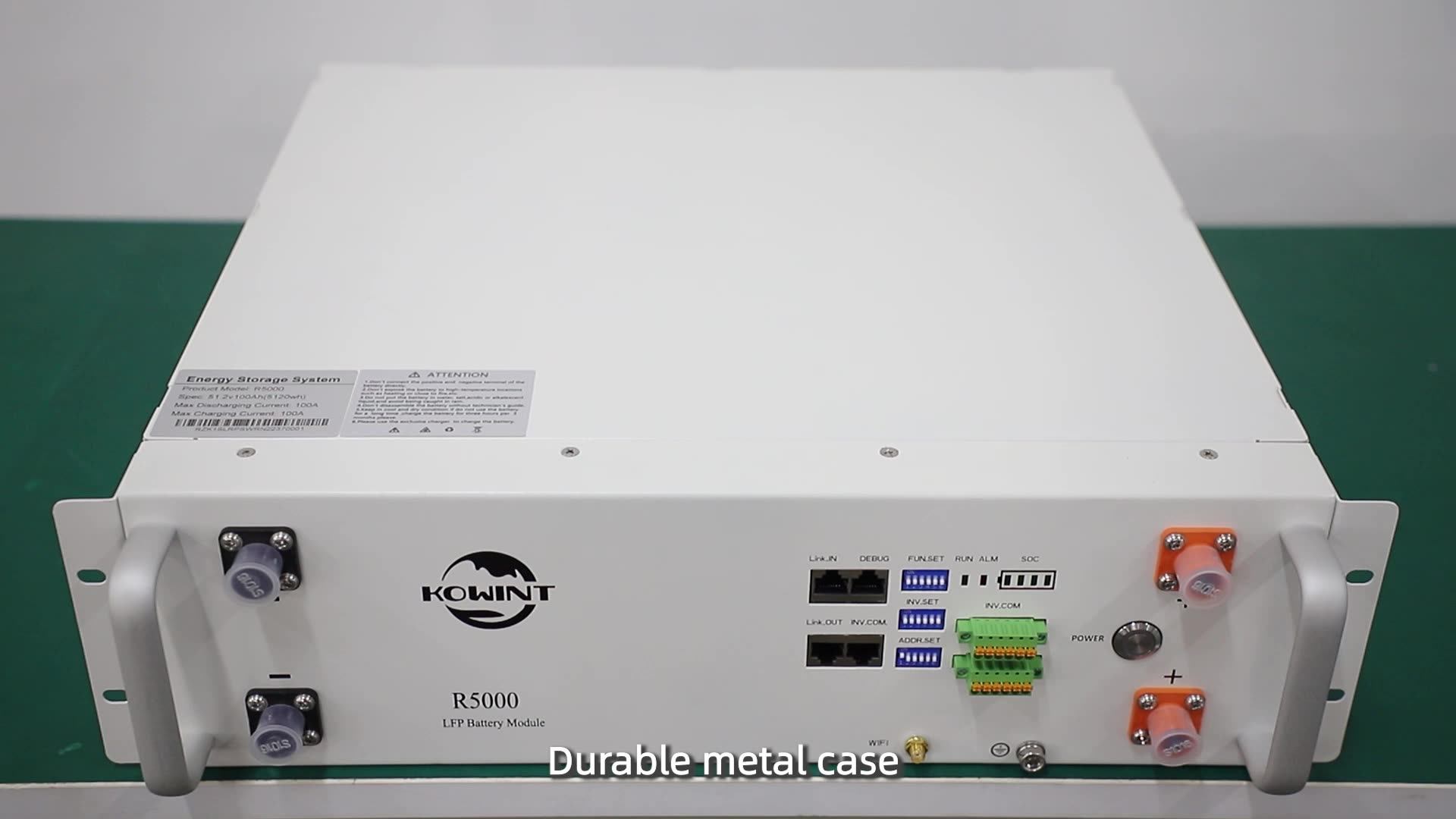 Kowint Server Rack Power Station Rack Mounted 24v 48v 100ah 200ah ...