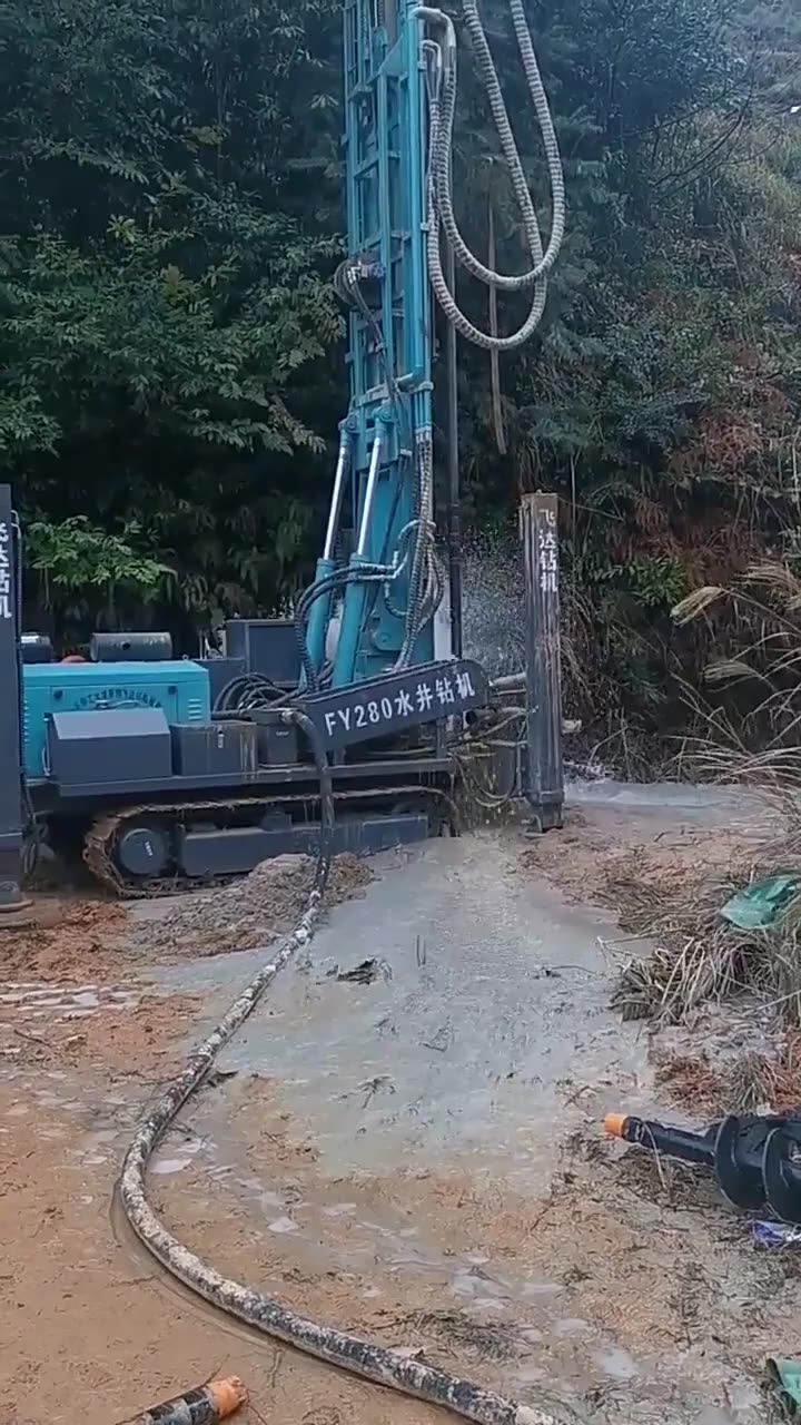 Mesin Bor Foreuse De Puits Bore Hidrolik Price Portable Hydraulic Water ...