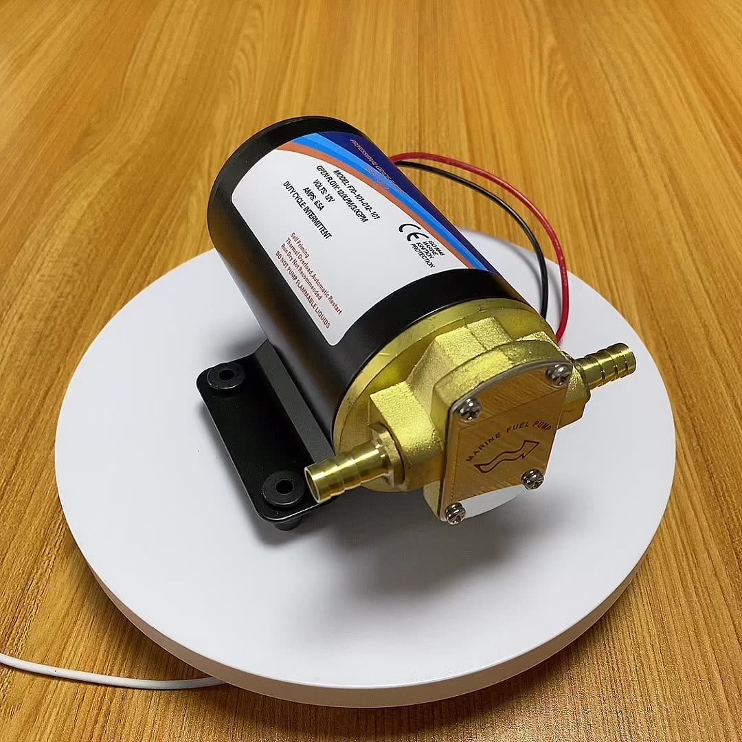 Isure Marine Flexible Impeller Pump For Small Cabin Bottom Water Tank ...