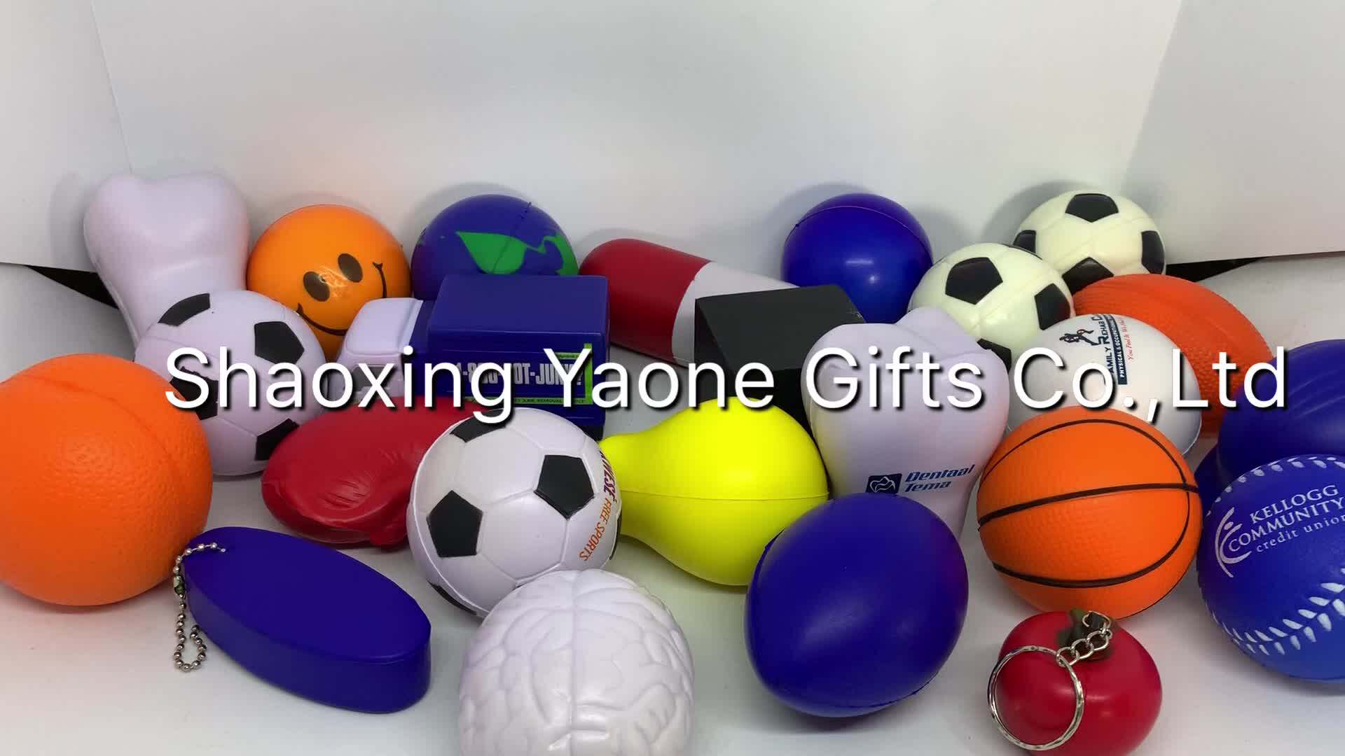 Eco-friendly Cheap Custom Stress Ball 63mm Tennis Anti Stress Ball ...