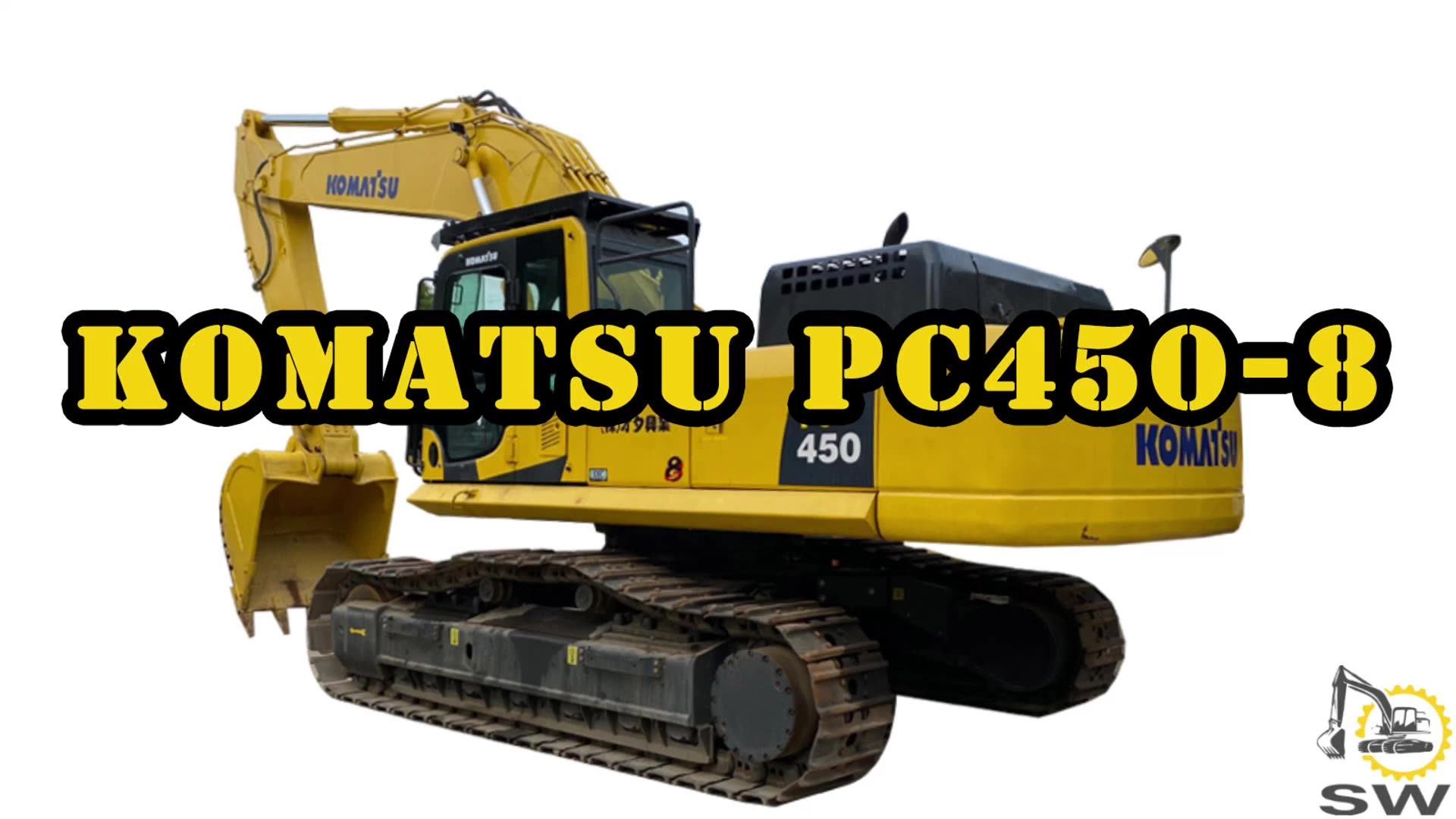 Used Excavator Komatsu Pc 450 Construction Machinery Second Hand ...
