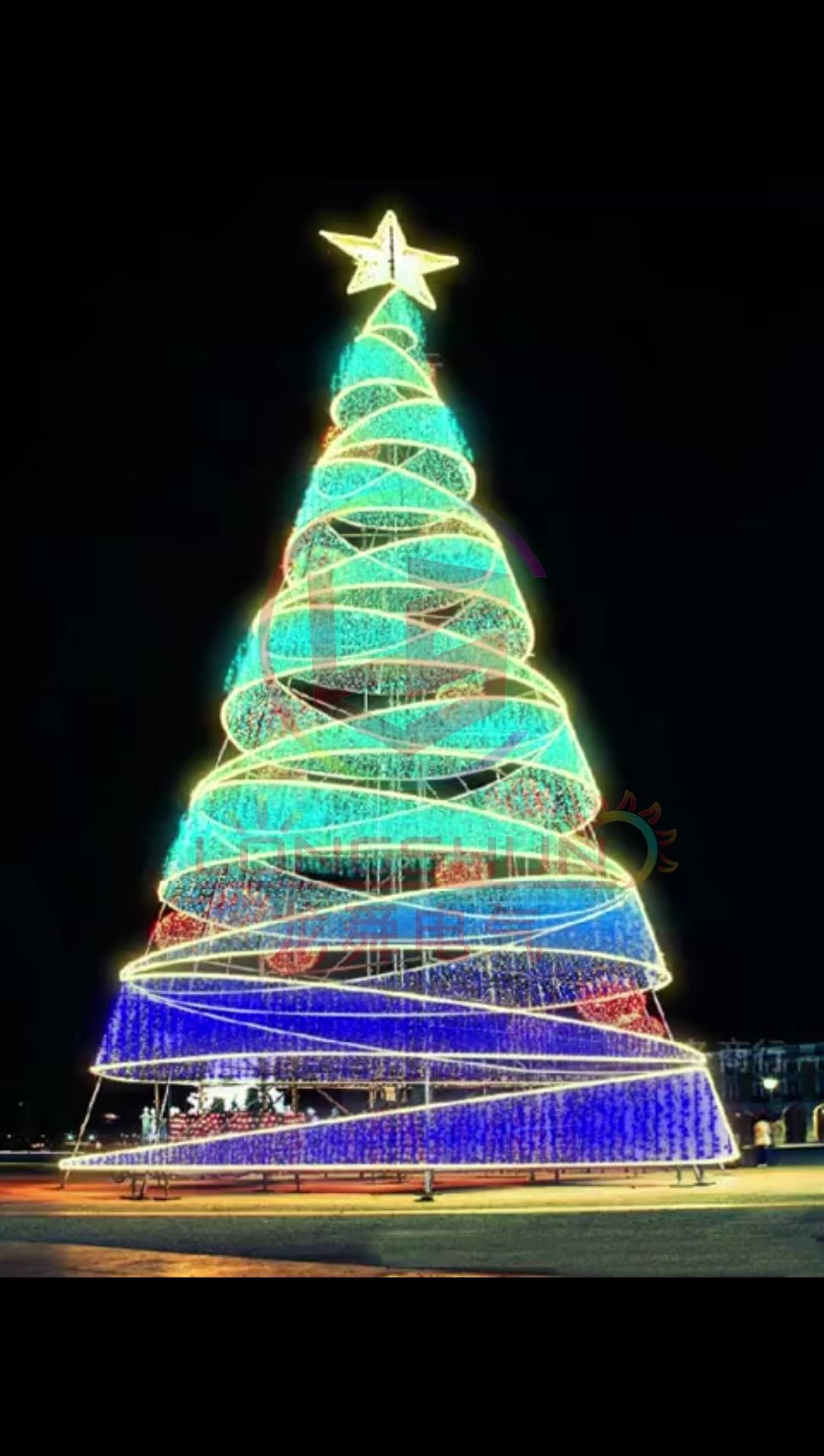 Popular Shopping Center 20ft 30ft 40ft 50ft Giant Outdoor Led Lighting ...