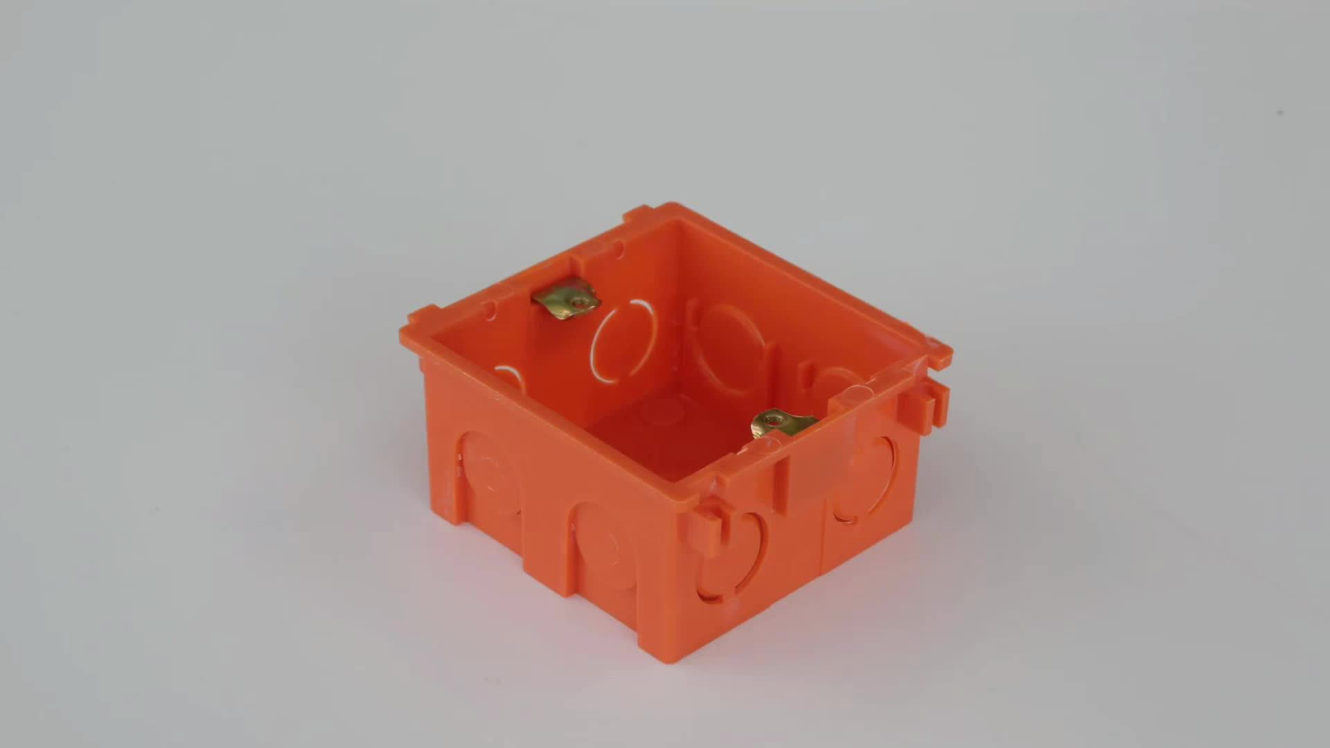 86 Type Plastic Wall Mounted Bottom Box Outlet Sockets Back Electrical ...