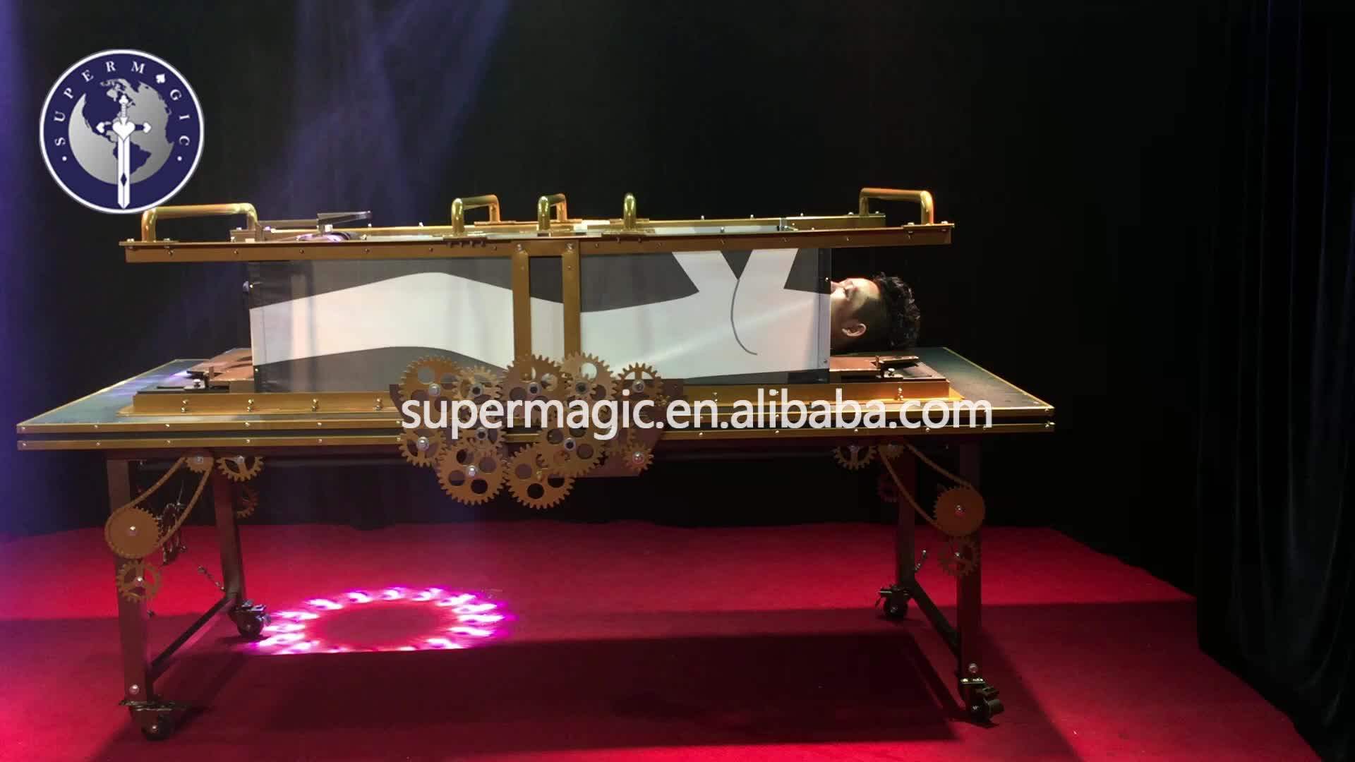 B077 Factory Magic Props Flatbed Compression Table Stage Magic ...