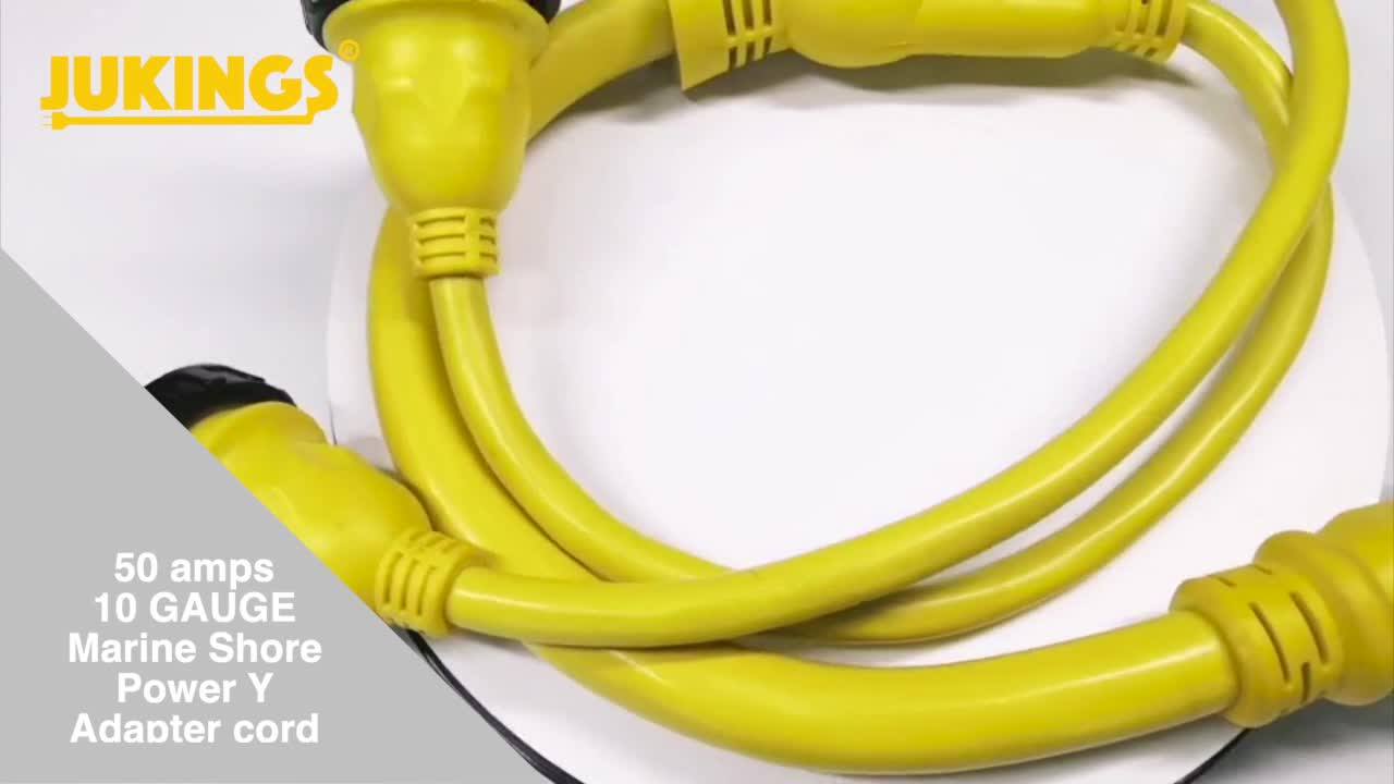 L5-30p To L5-30r Marine Shore Power Cord Cul 10 Gauge Stow Waterproof ...