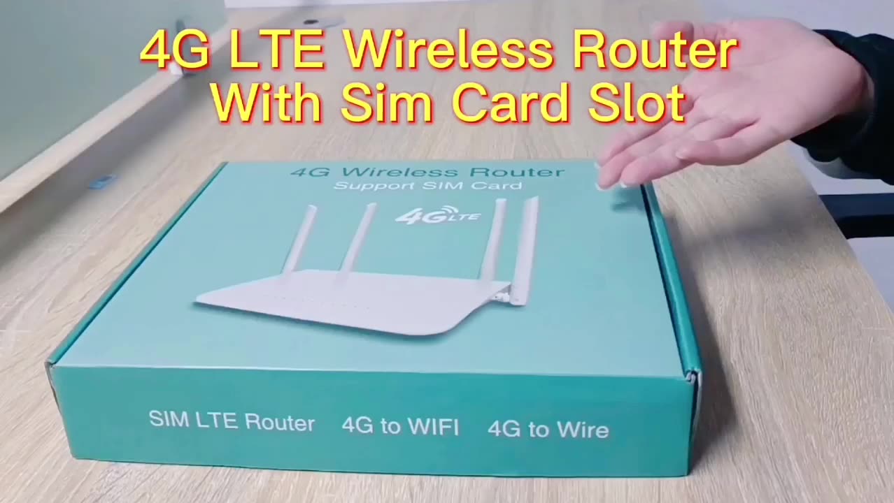 4g Lte Wireless Router With Sim Card Slot Outdoor 3g 4g Wifi Router ...