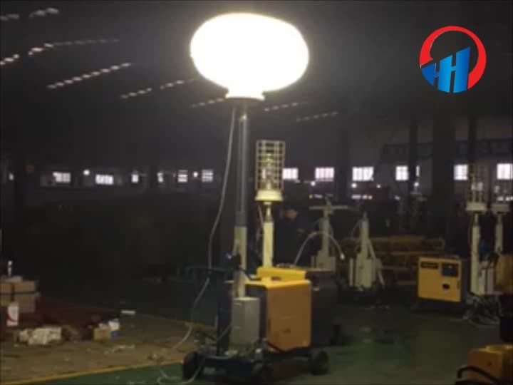 4*400w Emergency Lighting 3m Telescopic Rod Portable Generator Sports ...