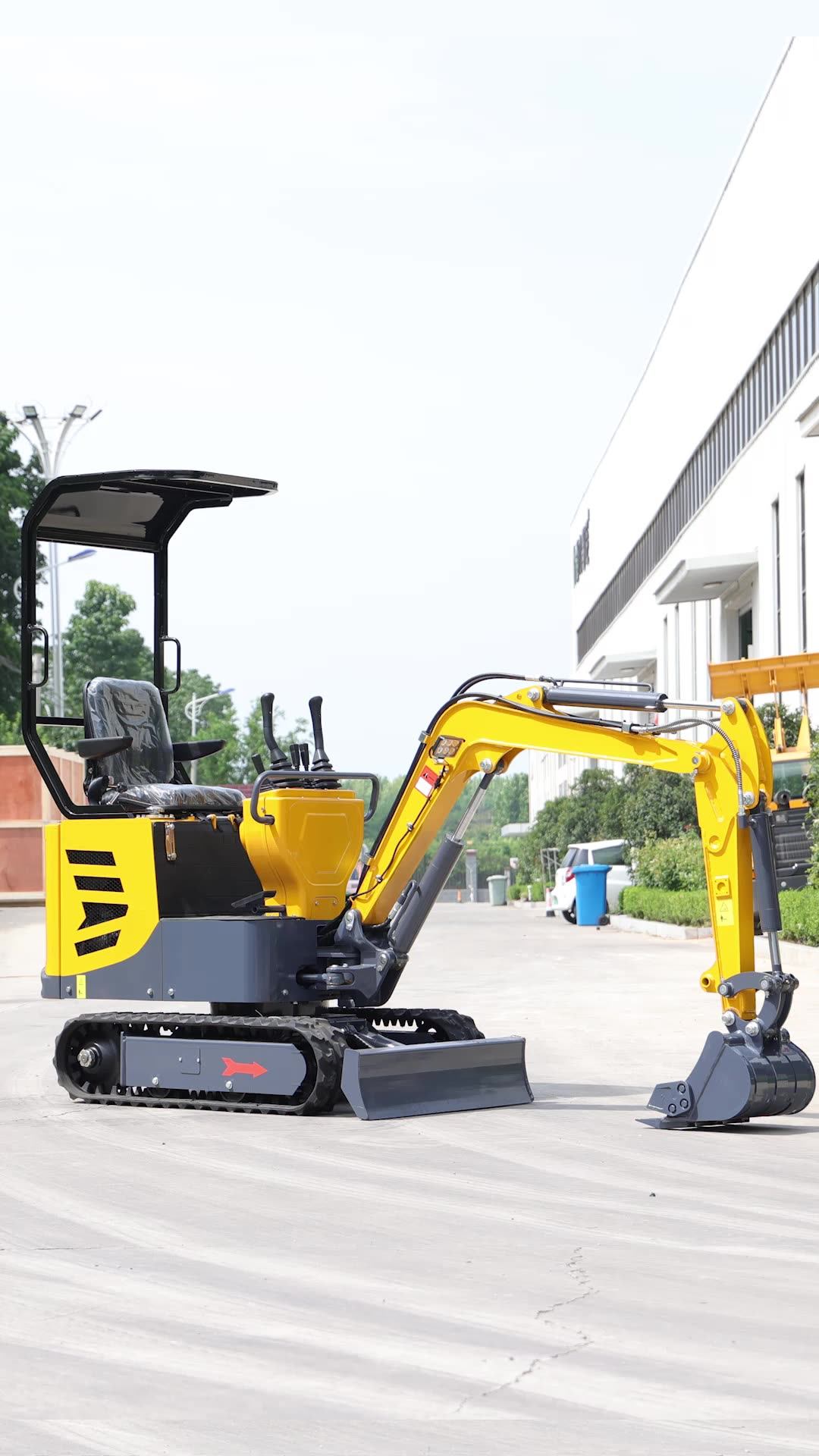 Kubota Engine Excavator 1000kg Small Digger Ce/epa/euro 5 New Cawler ...