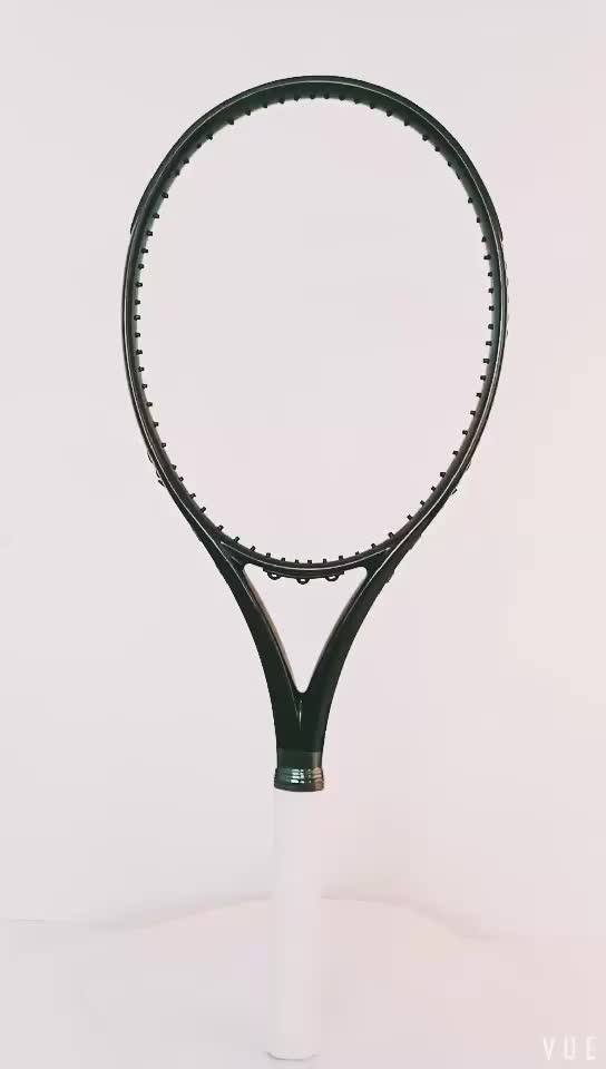 Powerti Ps100 Woven Tennis Racket Men Foamed White Handle Carbon Fiber ...