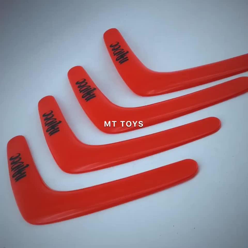 Oem Custom Logo 29cm Outdoor Plastic Boomerang Toy - Buy Plastic ...