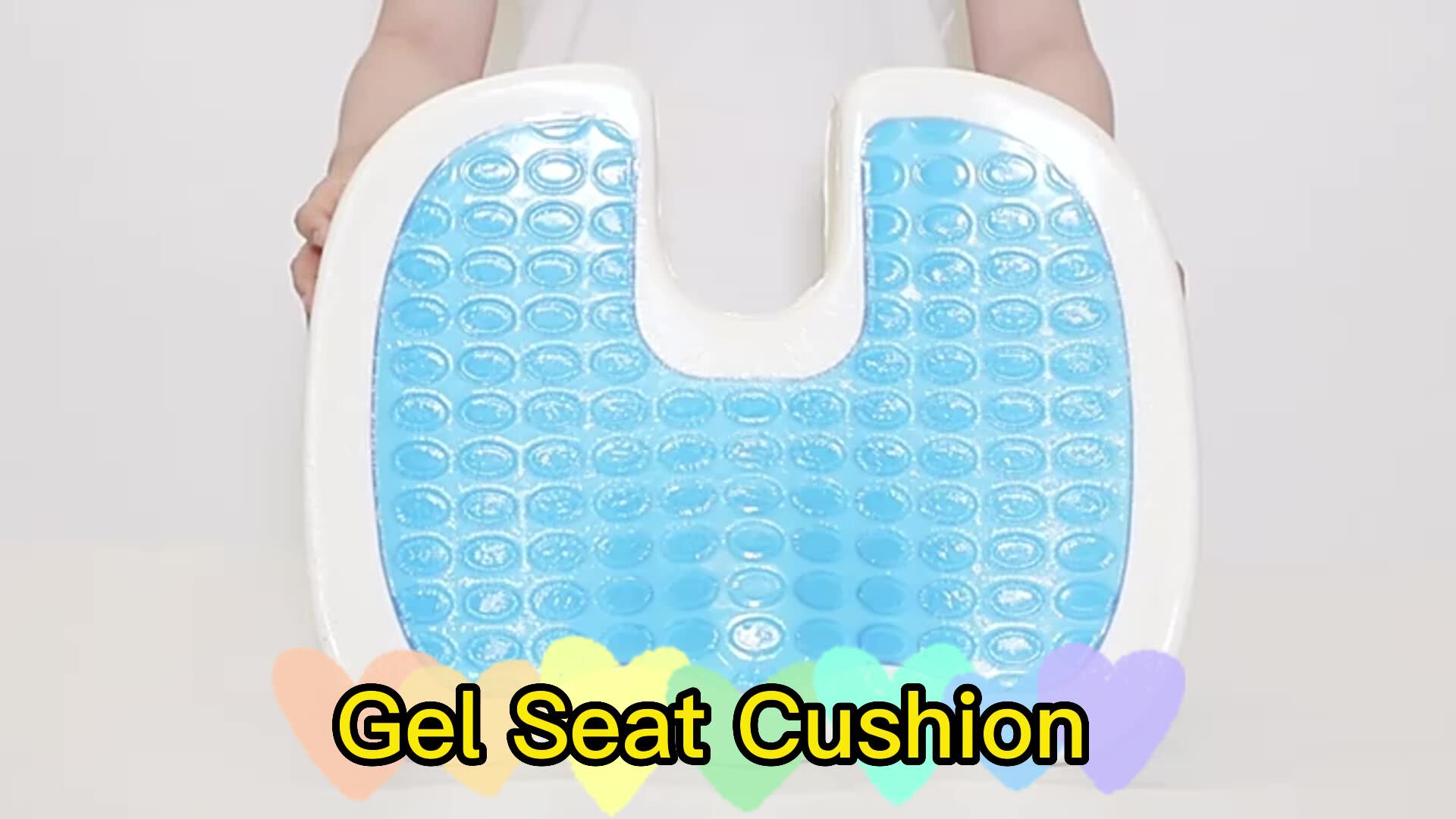 Pt Custom Logo/packaging Coccyx Ergonomic Memory Foam Seat Cushions For ...