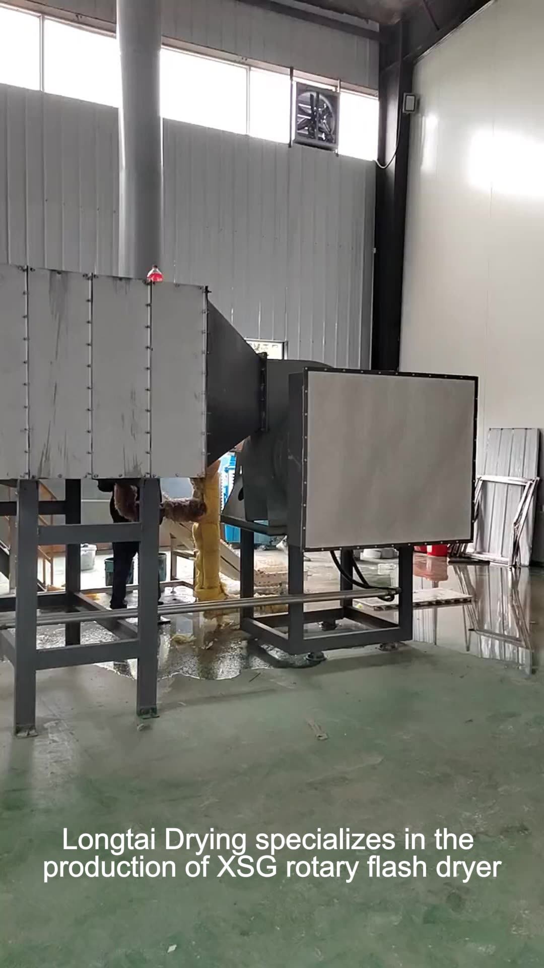 Soybean Dregs Fast Rotary Flash Vaporization Drying Equipment Xsg ...