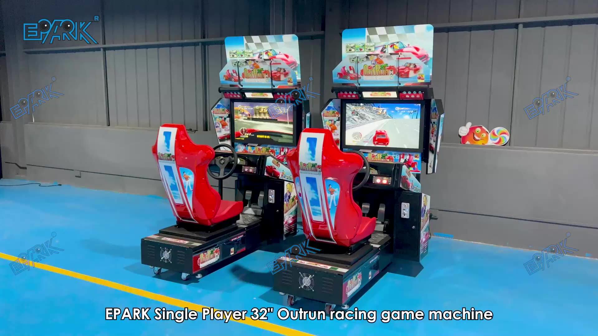 Epark Adult Electronic Outrun Arcade Machine 3d Racing Car Arcade Game ...