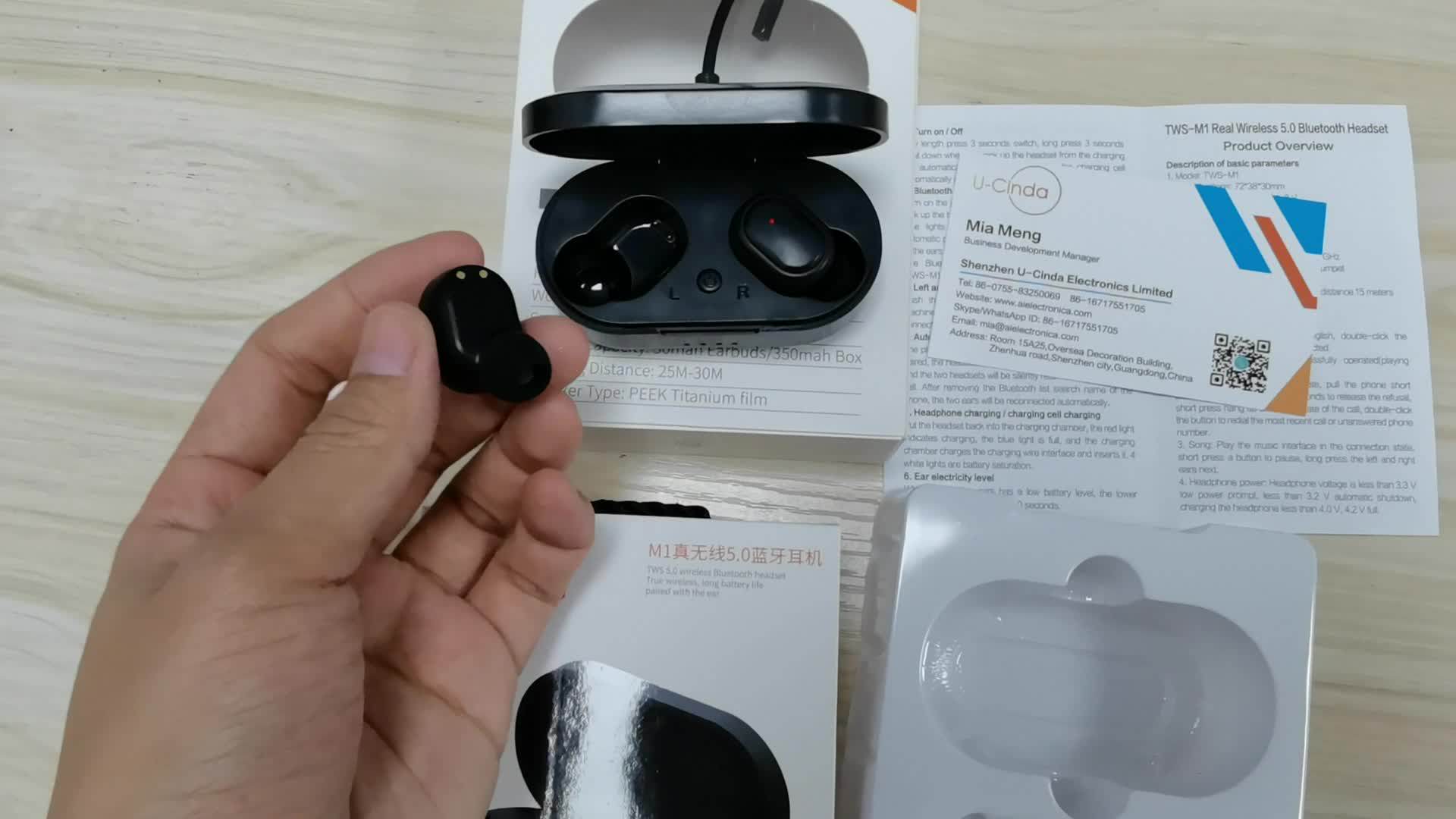 M1 Bluetooth Headset Ear Phone Bluetooth Tai Nghe Audifono Bluetooth ...