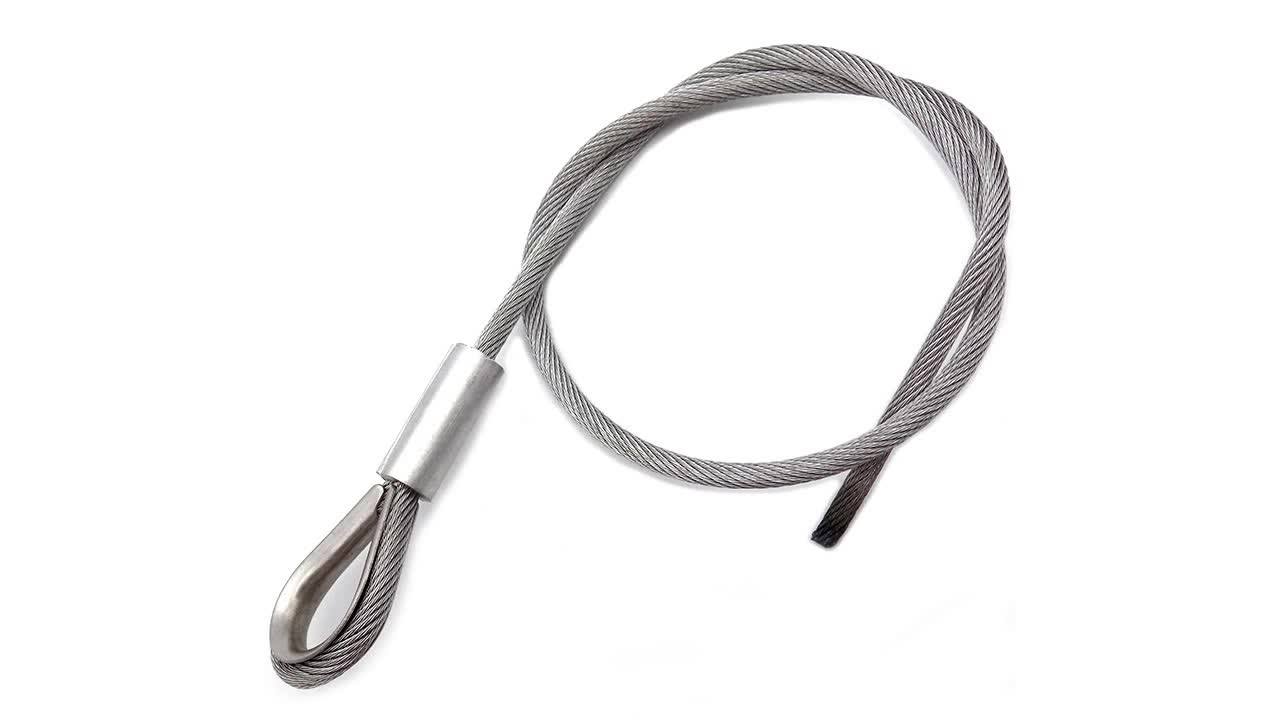 Stainless Steel Ferrule Creating Reinforced Loop In Wire Rope Lifting ...