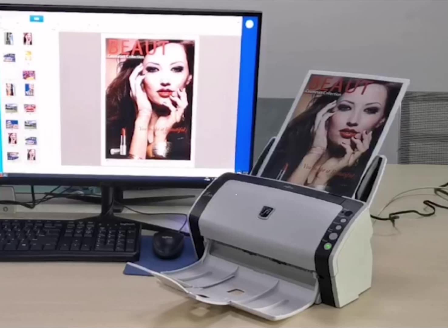 High Speed Scanner Office Machine Document Scanner A4 For Fujitsu ...