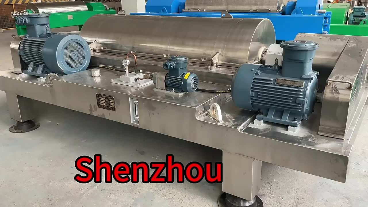 Palm Oil Horizontal Decanter Centrifuges Industrial Centrifuge For Oil ...