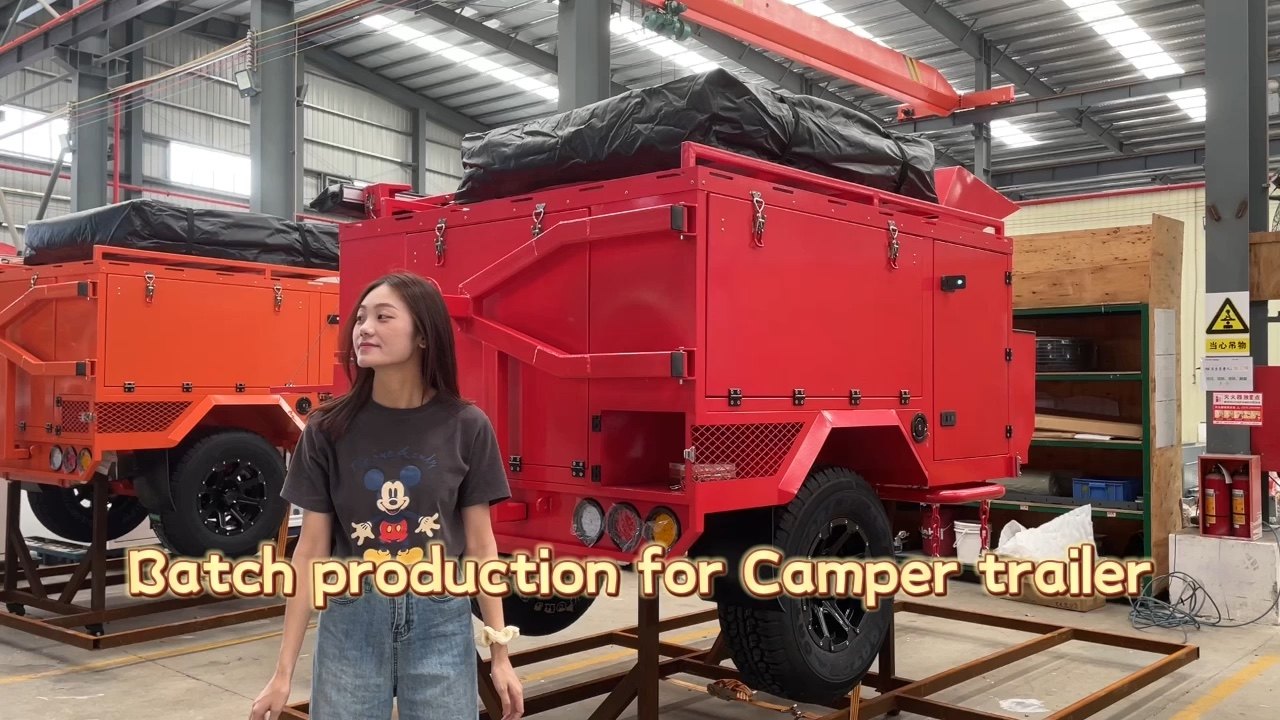 Ecocampor Compact Camper Trailer Folding Trailers Rv Caravan Vans ...