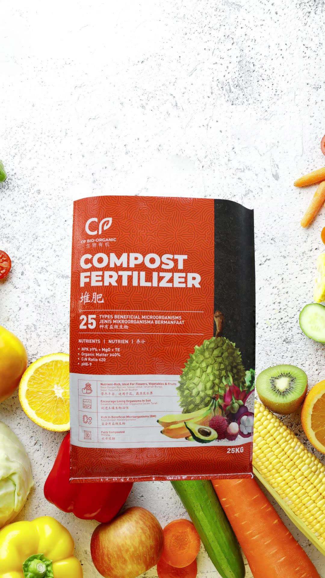 50kg New Design High Quality Customized Logo Urea Fertilizer Bag Dap ...